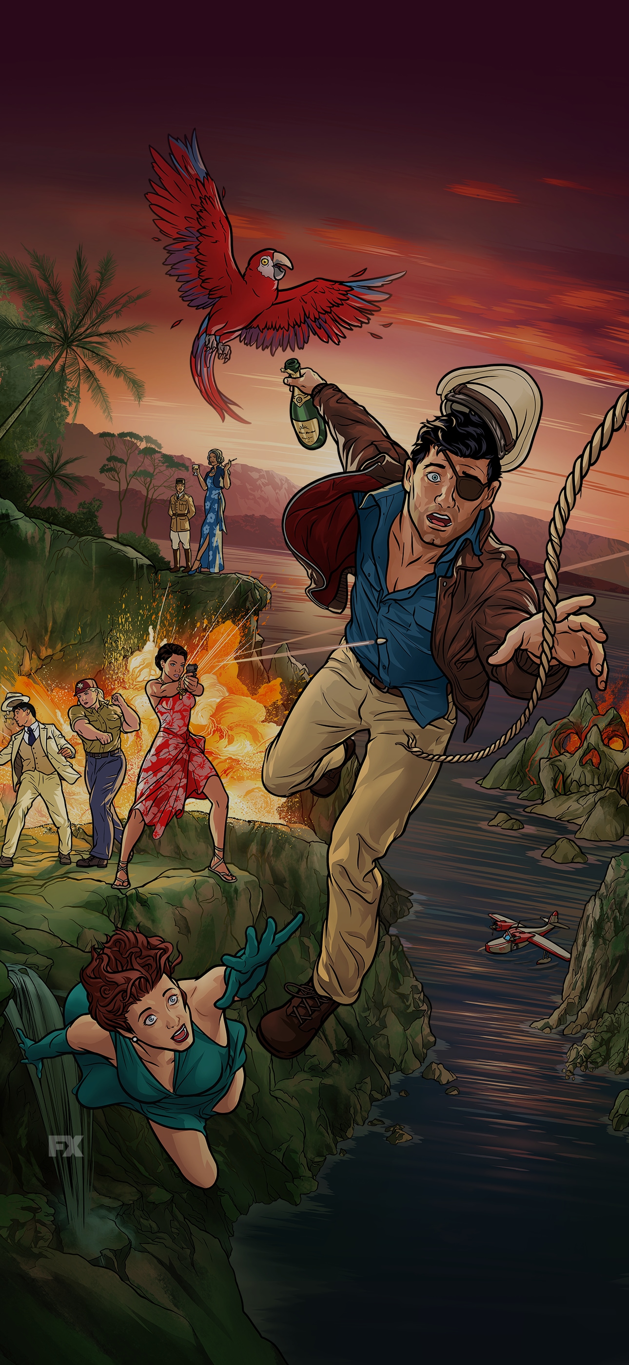 Archer Fx Wallpaper Season 4