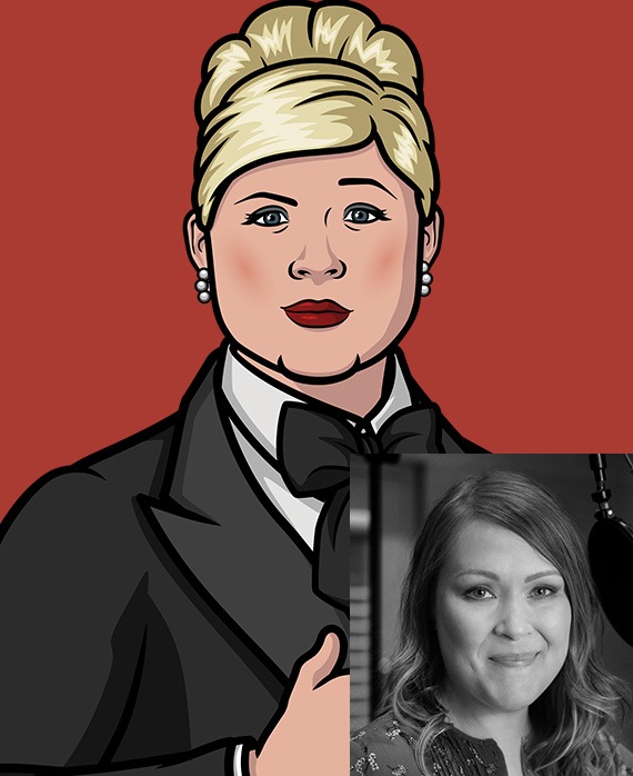 Amber Nash As Pam Poovey Archer On Fxx 