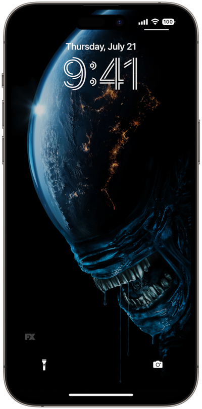Alien: Earth Lock Screens & Watch Faces | FX