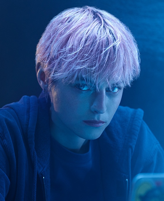 Emma Corrin as Darby Hart | A Murder at the End of the World on FX