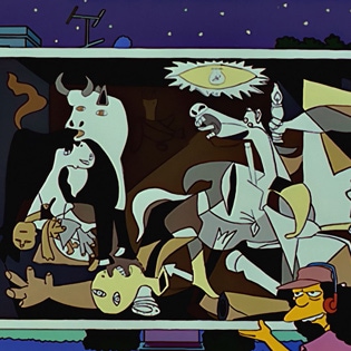 Something seems off about this Picasso... : r/TheSimpsons